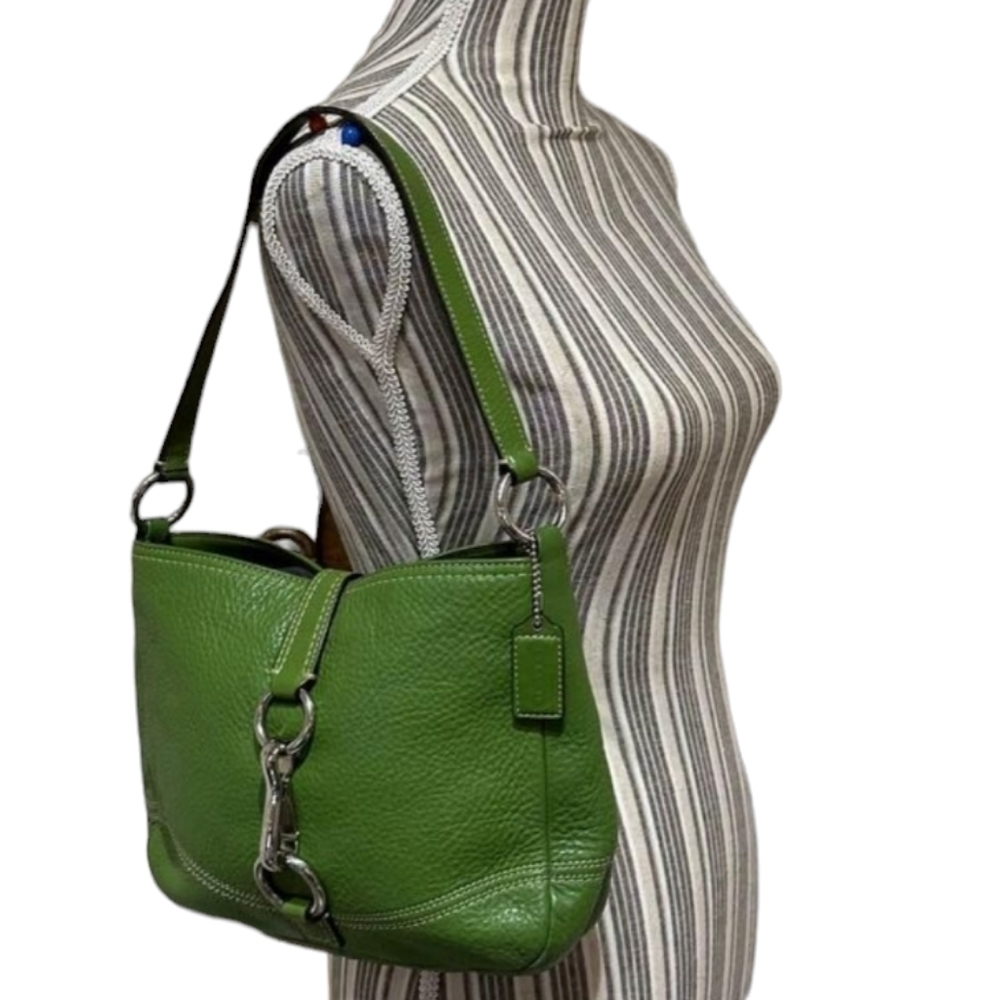 Coach Hamilton Hobo Bag Authentic Green - Gem